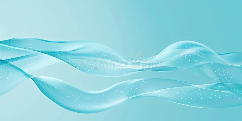 Light Blue Abstract Waves Creating a Calm and Serene Visual Atmosphere ...