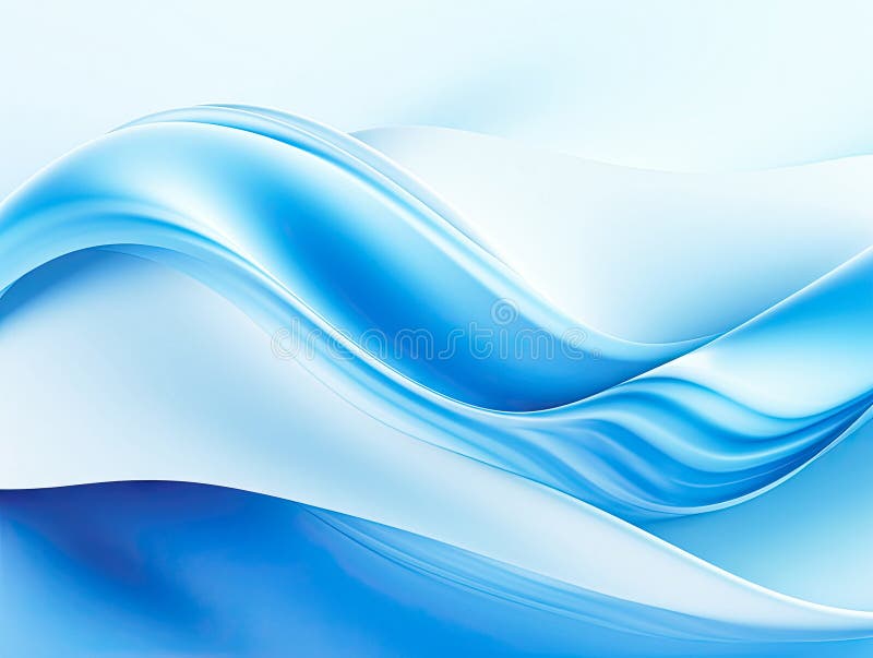 Light Blue Abstract Wavy Background Stock Image - Image of backdrop ...