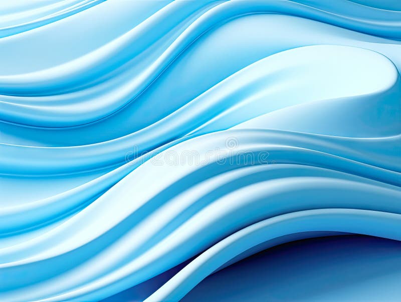 Light Blue Abstract Wavy Background Stock Photo - Image of pattern ...