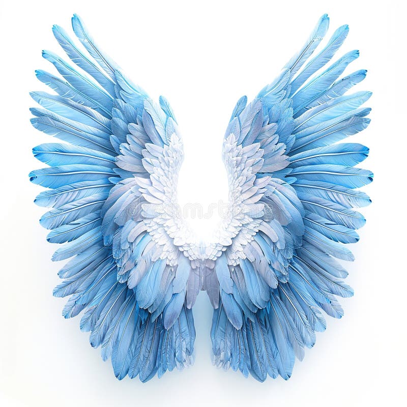 Angel of Air, Generative AI Illustration Stock Image - Image of canvas ...