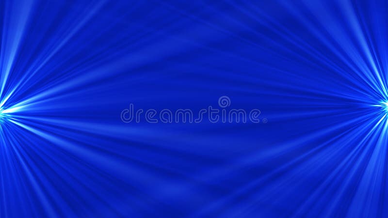 Light Blue Animated Light Rays Isolated on Blue Background. Blue ...