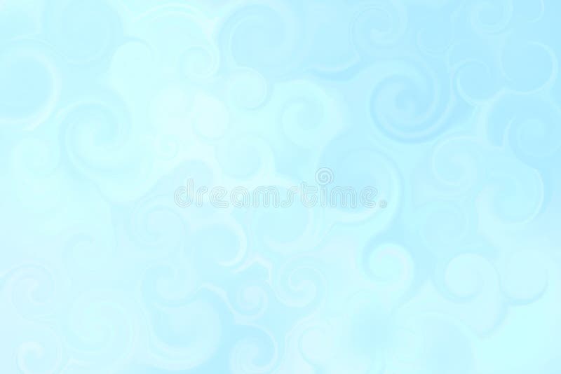 Light Blue Background with a Decorative Pattern Reminiscent of Waves ...
