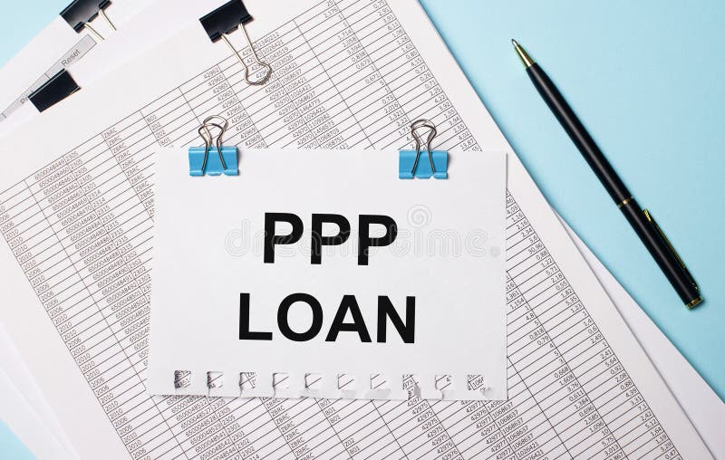 On a Light Blue Background, Documents, a Pen and a Sheet of Paper on ...