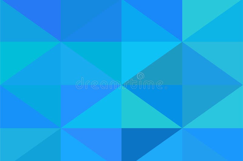 Light Blue Background Made of Large Triangles Stock Illustration ...