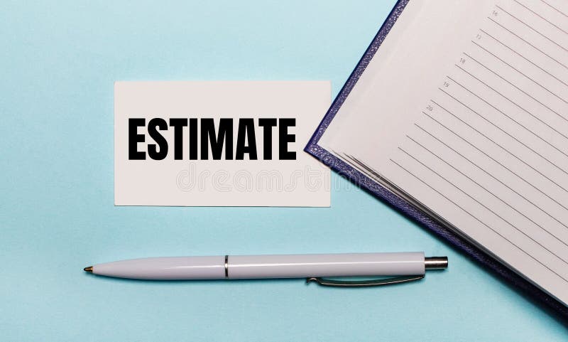 181 Estimate Card Stock Photos - Free & Royalty-Free Stock Photos from ...