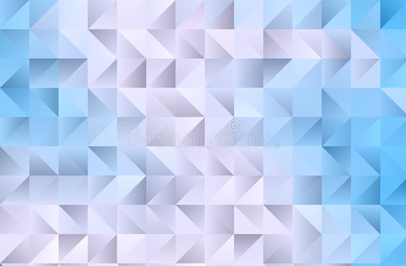 Light Blue Background with Triangles Simple Geometric Background with ...