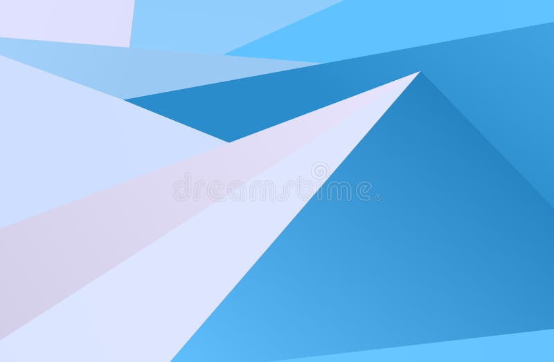 Light Blue Background with Triangles Simple Geometric Background with ...