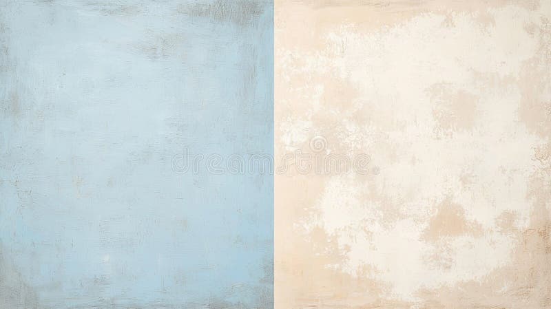Light Blue and Beige Textured Background Creating a Split Screen Effect ...