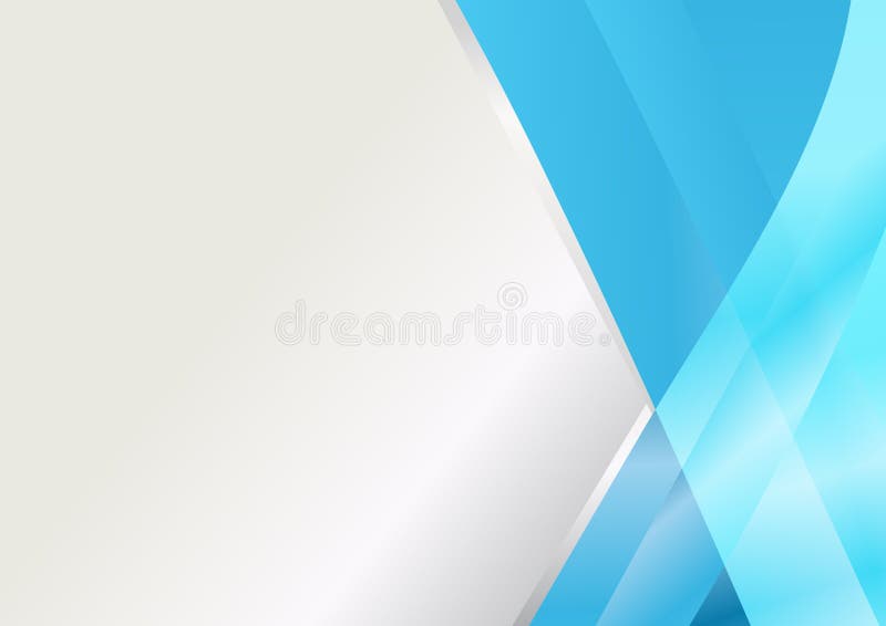 Light Blue Blank Visiting Card Background Vector Beautiful Elegant ...