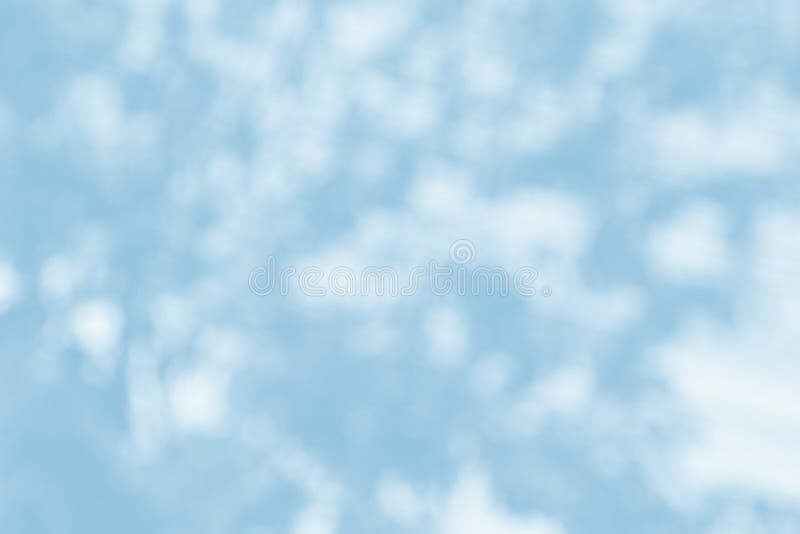 Light Blue Blurred Bokeh Abstract for Background Stock Photo - Image of ...