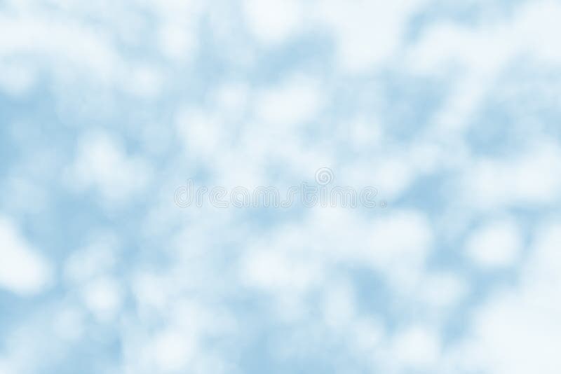 Light Blue Blurred Bokeh Abstract for Background Stock Image - Image of ...