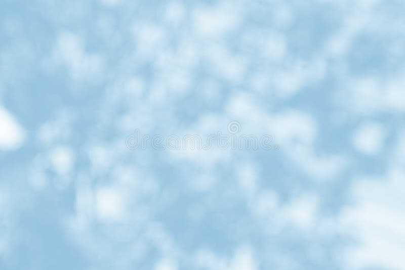 Light Blue Blurred Bokeh Abstract for Background Stock Photo - Image of ...