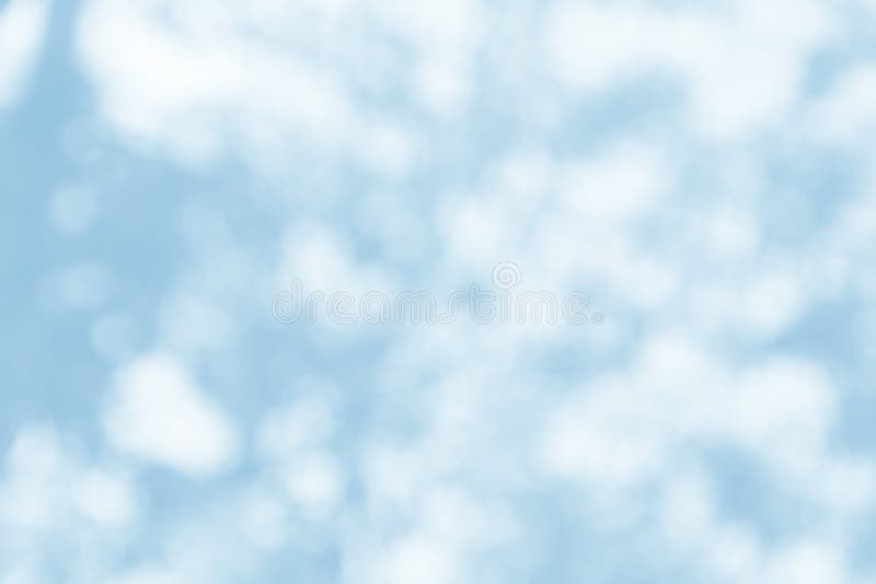 Light Blue Blurred Bokeh Abstract for Background Stock Image - Image of ...