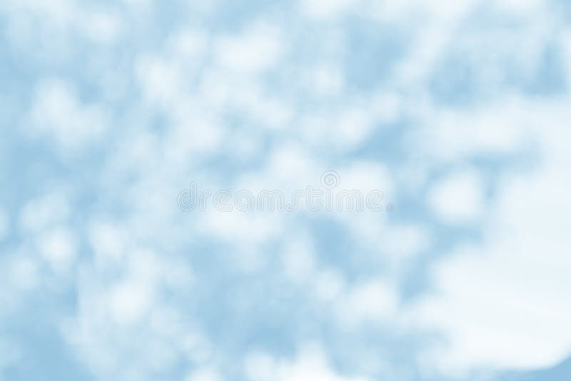 Light Blue Blurred Bokeh Abstract for Background Stock Photo - Image of ...