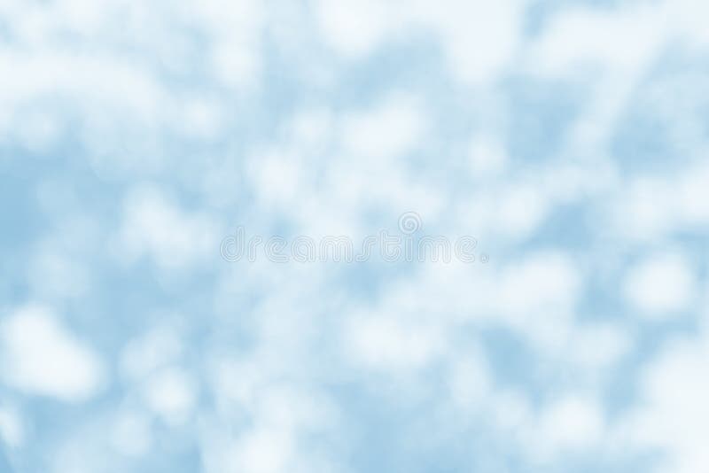 Light Blue Blurred Bokeh Abstract for Background Stock Image - Image of ...