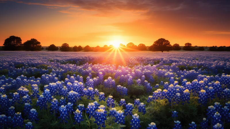 Light blue bonnet stock illustration. Illustration of magical - 372371797