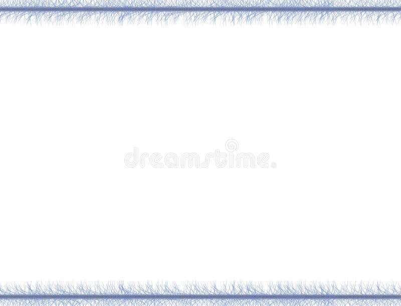 Light Blue Border Frame Isolated On White Background. Use For App ...