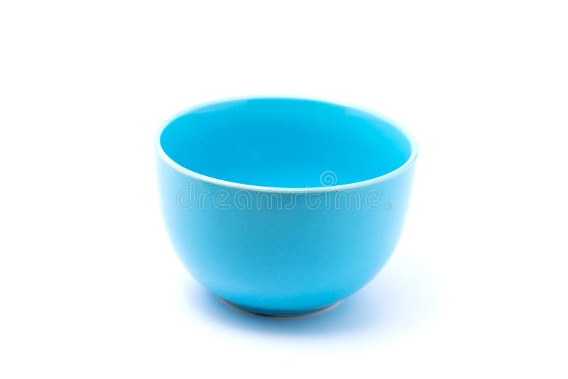 Light blue bowl stock image. Image of clean, dish, food - 81989889