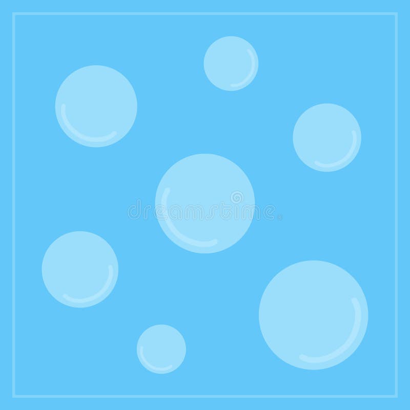 Light blue bubbles vector stock vector. Illustration of white - 103654823
