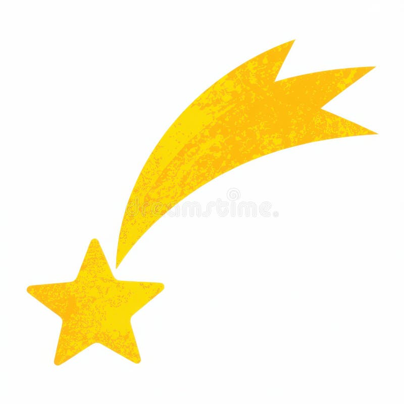 Blue Cartoon Brooch in Jute Star Frame Stock Illustration ...