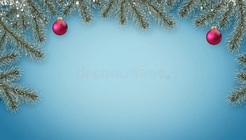 Light Blue Christmas Background – Fresh and Serene Holiday Design for ...
