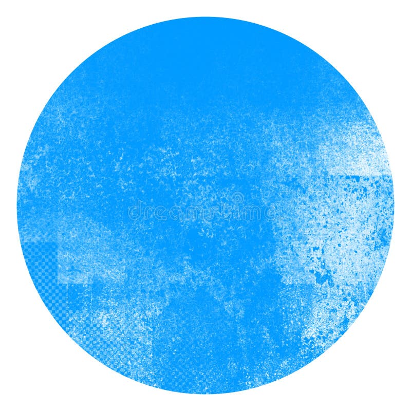 Light Blue Circle,round Shape, Art Abstract Background, Isolated Web ...