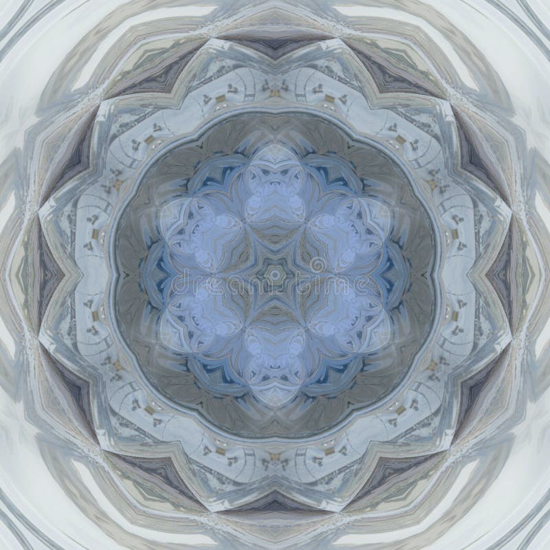 Light Blue Circular Pattern Stock Illustration - Illustration of blue ...