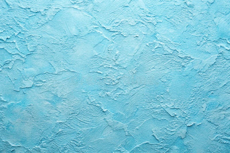 A Light Blue Classic Texture with Artistic Plaster and Diffuse Reflex ...