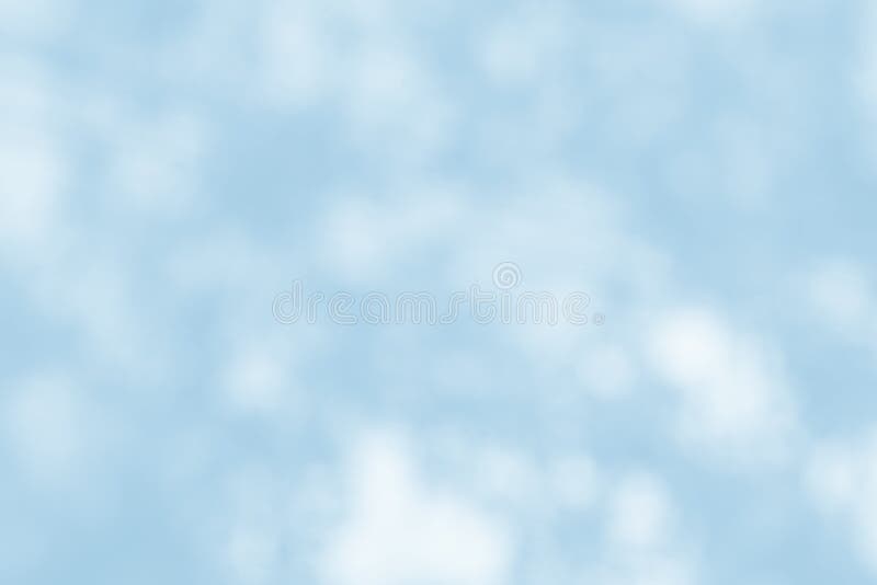Light Blue Cloud Bokeh As Background Stock Image - Image of christmas ...