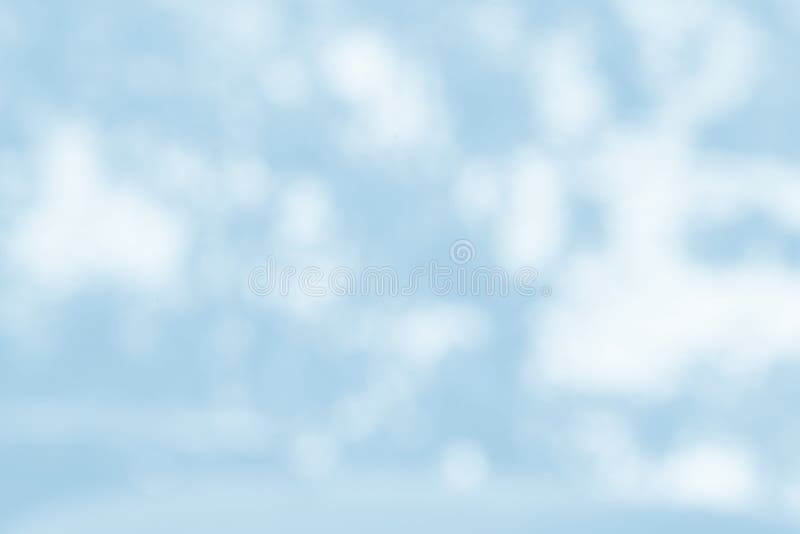 Light Blue Cloud Bokeh As Background Stock Photo - Image of design ...