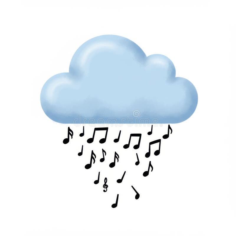 Music Notes Clipart Black White Stock Illustrations – 1,432 Music Notes ...