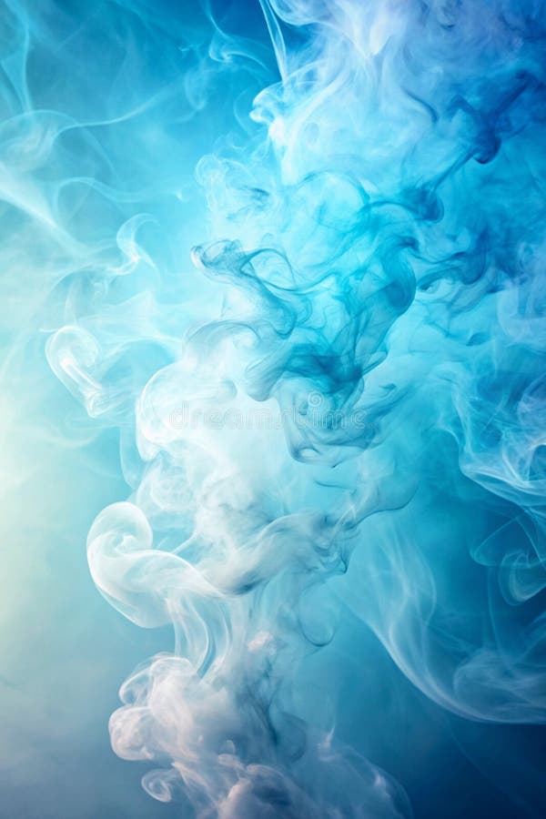 Light Blue Cloud and Smoke Background with Abstract Shadows Stock ...