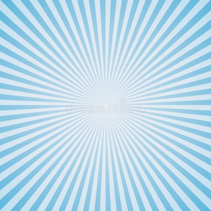 Light Blue Color Burst Background Stock Vector Image 43203658