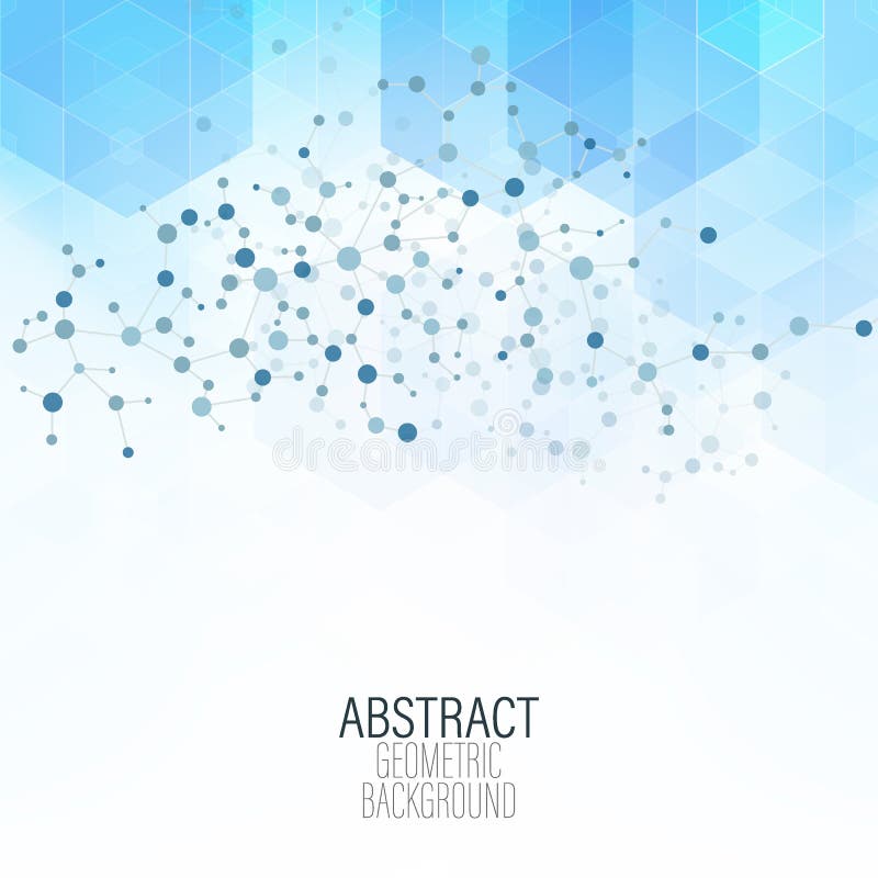 Light Blue Color Polygonal Shape Background Vector Stock Vector ...