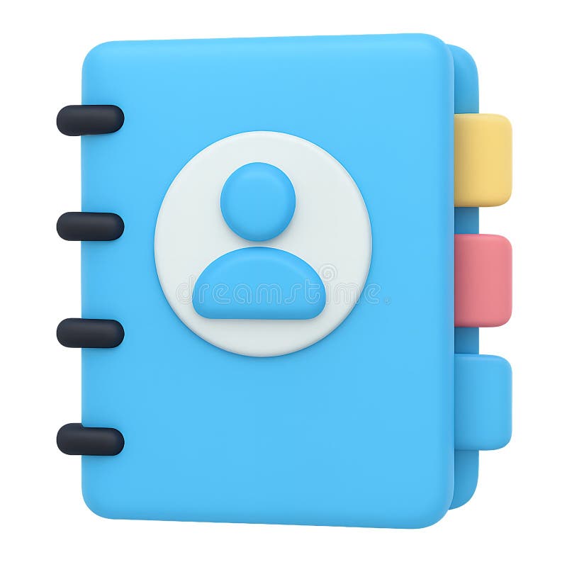 Light Blue Address Book Stock Illustrations – 141 Light Blue Address ...