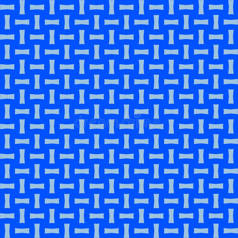 Light Blue Cross Weave Repeat Pattern Background Stock Illustration ...