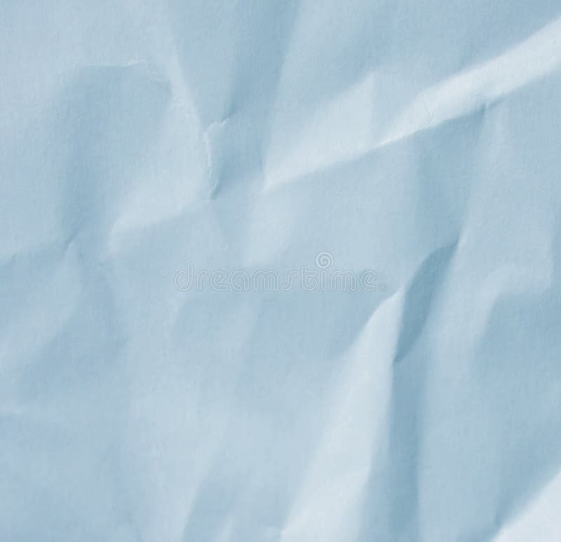 Blue Crumpled Paper Texture Background Stock Photo - Image of wallpaper ...