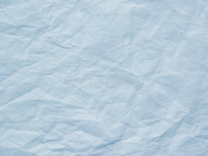 Light Blue Crumpled Paper Texture Background Stock Photo - Image of ...