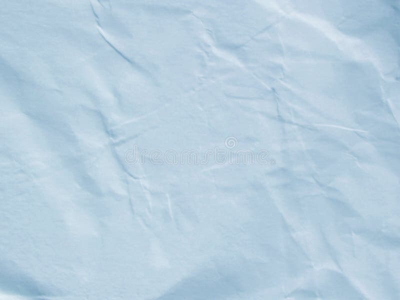 Light Blue Crumpled Paper Texture Background Stock Photo - Image of ...