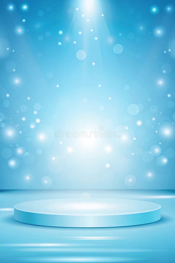 Light Blue 3D Background stock illustration. Illustration of blue ...