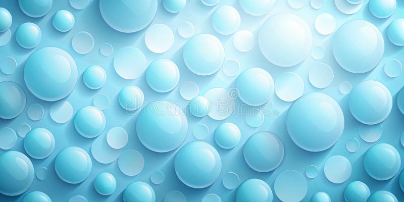 Light Blue 3D Background stock illustration. Illustration of background ...
