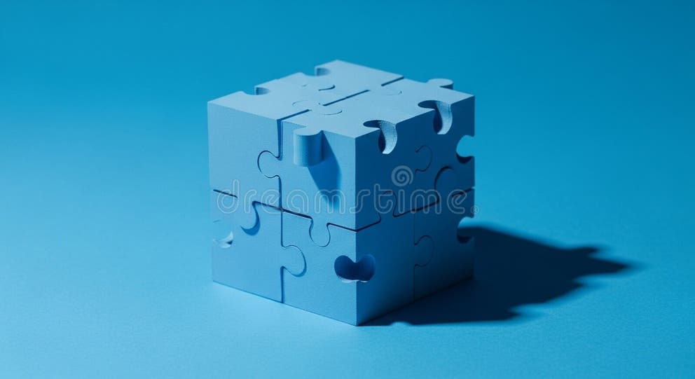 Light Blue Background Puzzle Stock Illustrations – 7,267 Light Blue ...