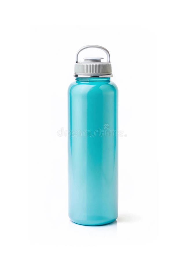 3D Render Photo Real for a Light Blue Transparent Plastic Water Bottle ...