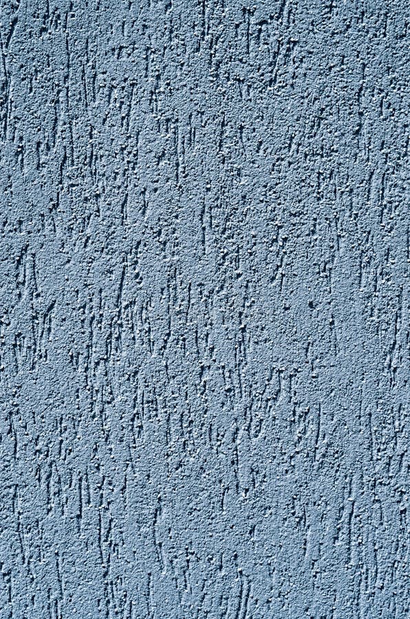 Light Blue Decorative Relief Plaster on Wall Stock Image - Image of ...
