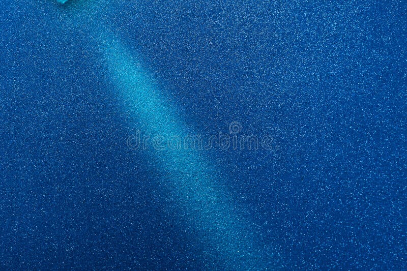 Light Blue Diagonal Beam of Light on a Blue Background in Fine White ...