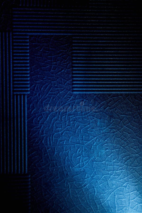 Light Blue Diagonal Diffuse Beam of Light on a Blue Background with a ...