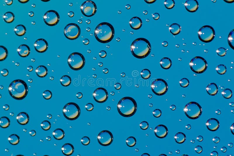 Light Blue Drops Background Picture. Image: 9258169