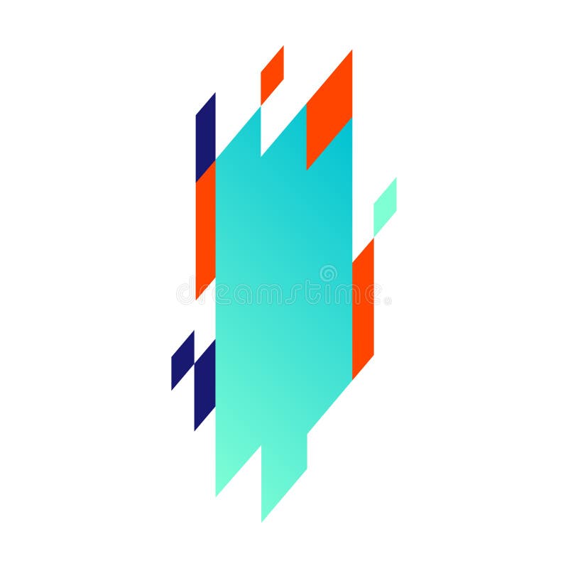 Light Blue Element Composition Stock Vector - Illustration of creative ...