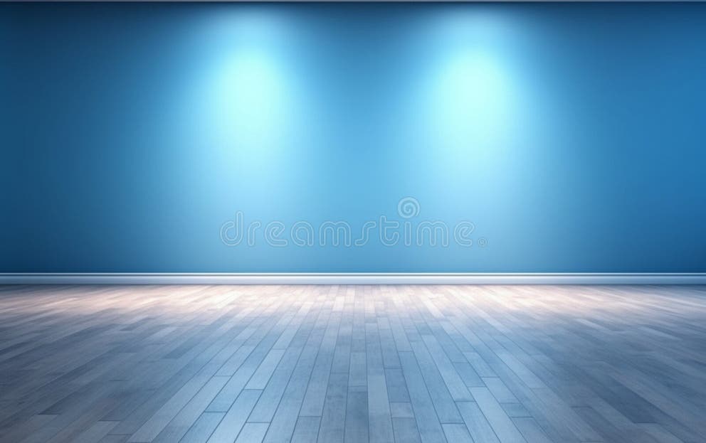 Light_blue_empty_wall_and_smooth_floor_with_1690444648100_3 Stock ...