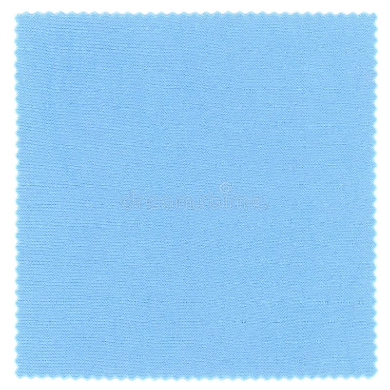 Light Blue Fabric Swatch Sample Isolated White Background Stock Photos ...